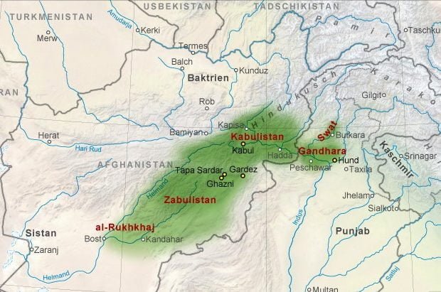Turk Shahi Kings, AE 1/2 drachm, anonymous, Type 256 - BACTRIANUMIS ...
