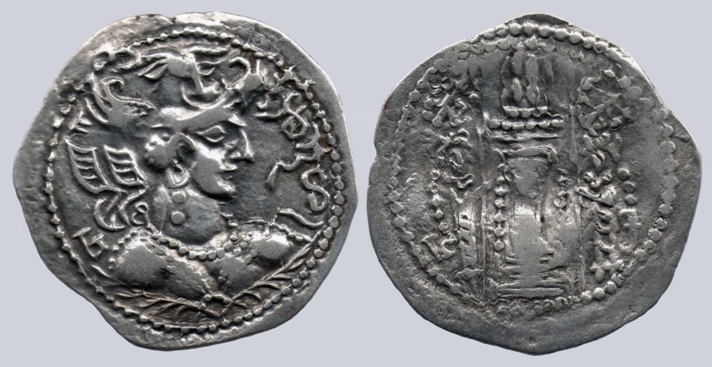 Western Turks, AR drachm, Nezak Malka, Type 221 - BACTRIANUMIS ...