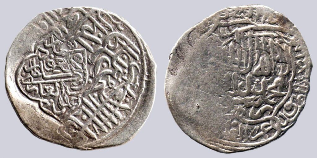 Timurid, AR tanga, Sultan Mas'ud, countermark - BACTRIANUMIS - Ancient ...